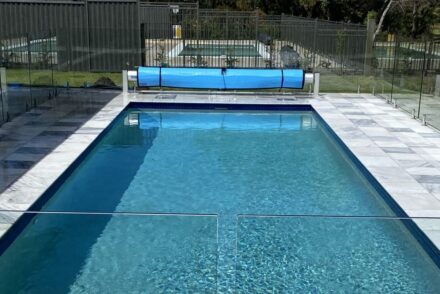 Coveroll Motorised Ground Roller | Sunbather Solar Pool Heating Covers ...